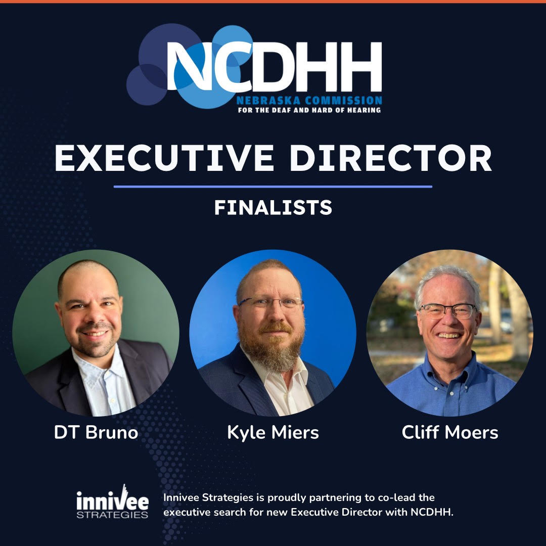 NCDHH Executive Director Finalists & Community Forum | Innivee Strategies